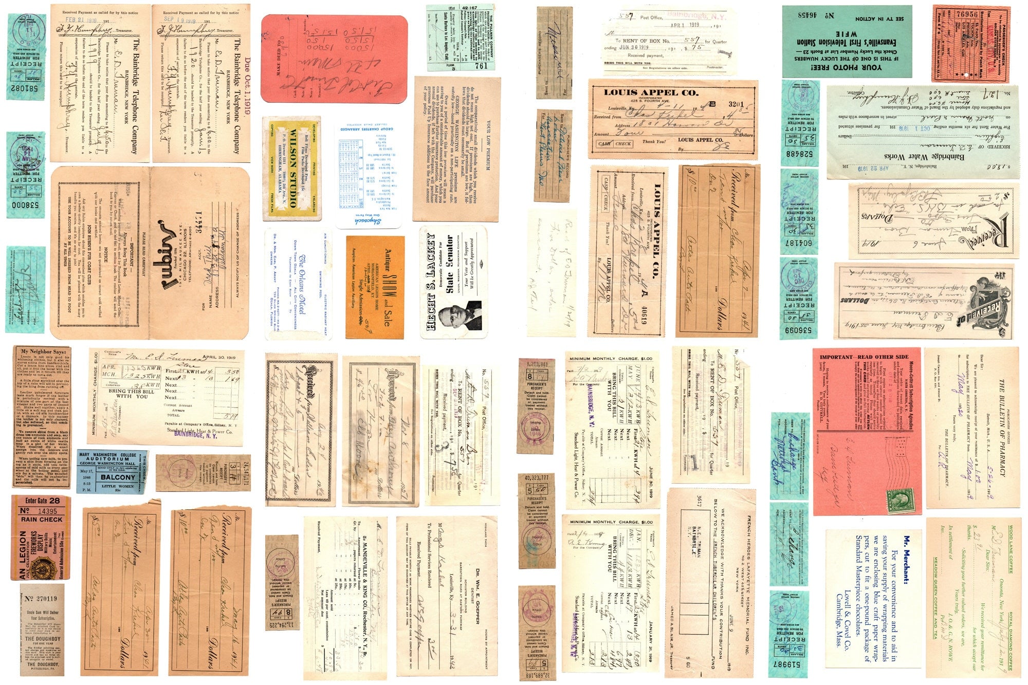 Ephemera Pack - Printable Ephemera Set #54 - 24 Page Instant Download ...